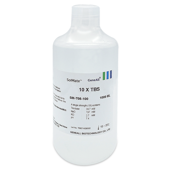 픽랩사이언티픽(Picklab_Scientific) • 10X TBS (Tris-Buffered Saline), pH 7.4 1L